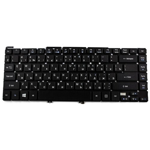Клавиатура для ноутбука Acer R7-571 R7-572 С подсветкой P/n: 9Z. N9LBC. A1D, PK130YO1A00, NK. I1417.0CA