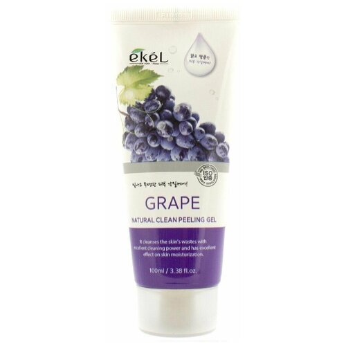 Ekel пилинг-скатка с экстрактом винограда Grape Natural Clean Peeling Gel