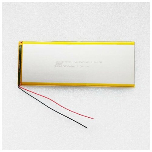 Аккумулятор для Dexp Ursus M210 4G (3.8v до 5000mAh 165*65*3mm) АКБ для планшета универсальный