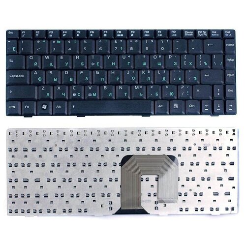 Клавиатура для ноутбука Asus 04GNER1KRU00. Черная, без рамки