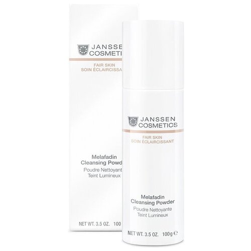 Janssen Cosmetics пудра осветляющая очищающая Melafadin Cleansing Powder, 100 мл