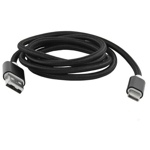 Кабель USB 2.0 - USB Type-C, М/М, 1 м, Red Line, чер, УТ000011689