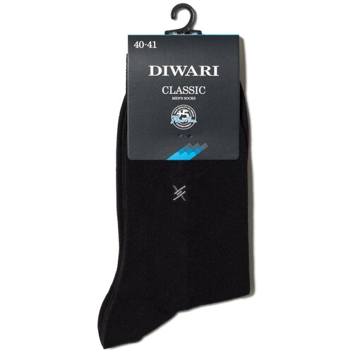 Носки Diwari, размер 25, черный