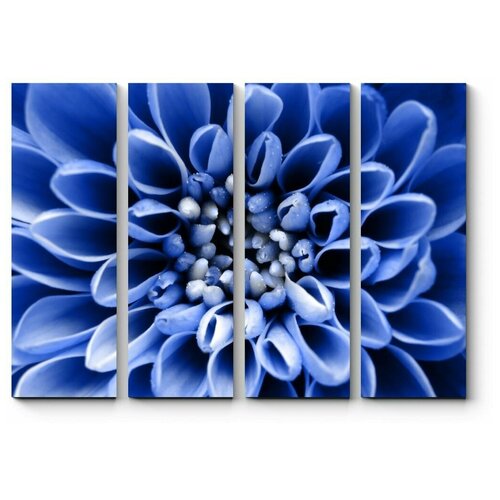 Модульная картина Запах синего90x68