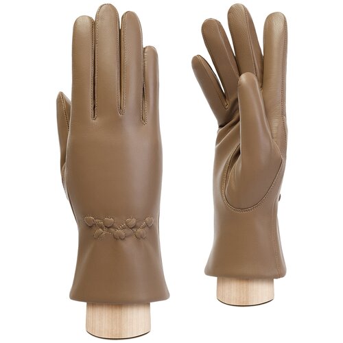 Перчатки LABBRA, размер 6.5, коричневый