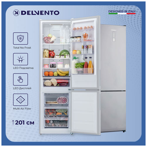 Холодильник DELVENTO VDW49101 No Frost, белый