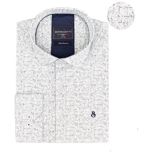 Рубашка BARCOTTI, размер 2XL(60), белый