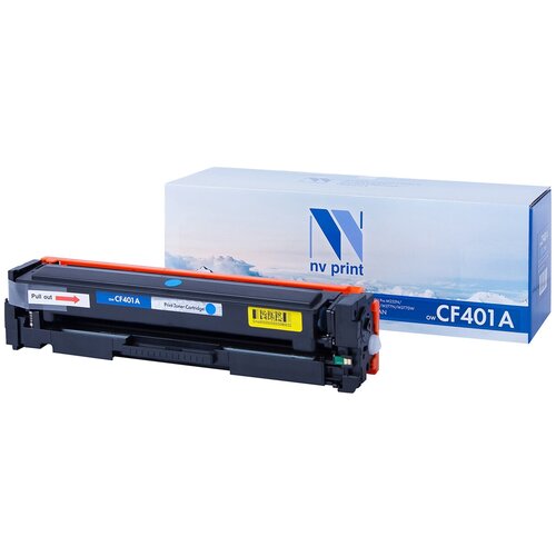 Картридж CF401A (201A) Cyan для принтера HP Color LaserJet M277dw; M277n; M274n