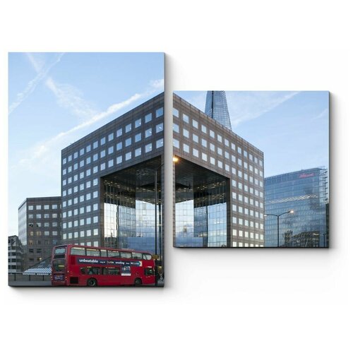 Модульная картина Современная архитектура Лондона 180x135