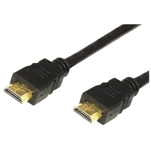 Комплект 6 штук, Кабель HDMI - HDMI, М/М, 2 м, v1.4, фер, поз. р, PROconnect, чер, 17-6204-6