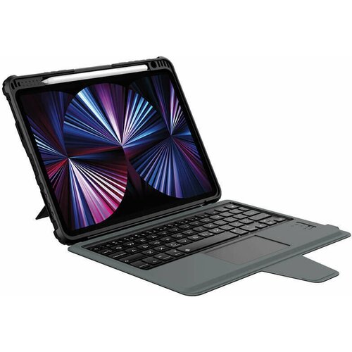 Чехол- клавиатура Nillkin Bumper Combo Keyboard Case для Apple iPad Air (2022) / Air 4/ 5 / Air 10.9 (2020) / iPad Pro 11 (2020) / (2021), черный