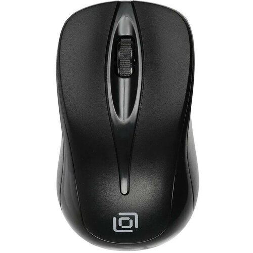 Мышь Oklick, мышь оптическая, мышь беспроводная, USB, мышь 1200 dpi, мышь черного цвета