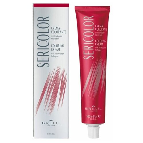 Brelil Professional Краска для волос Sericolor Coloring Cream, 3 темно-каштановый шатен