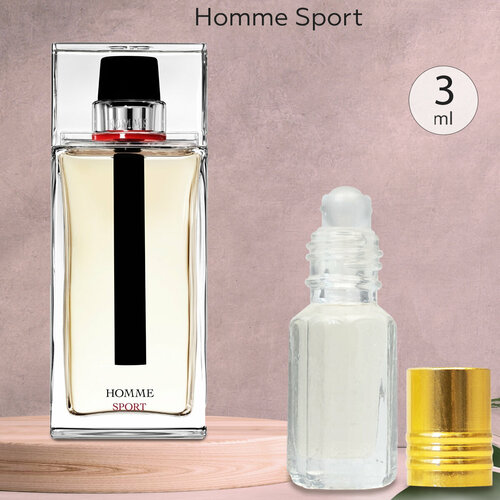 Gratus Parfum Homme Sport духи мужские масляные 3 мл (масло) + подарок