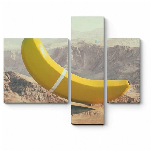 Модульная картина Гигантский банан110x91