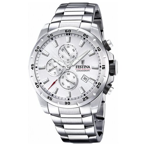 Наручные часы FESTINA Chrono Sport, серебряный