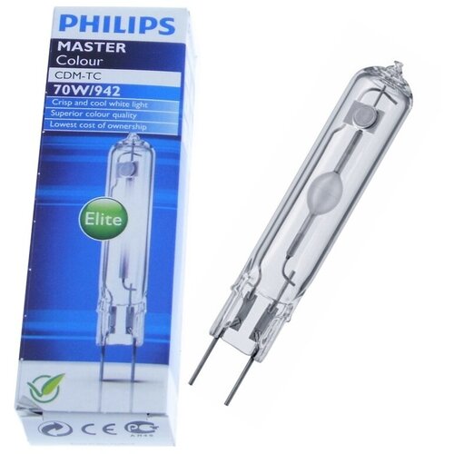 Лампа металлогалогенная MASTERC CDM-TC Elite 70W/942 G8.5 1CT (928193905129) 871869648473900 PHILIPS