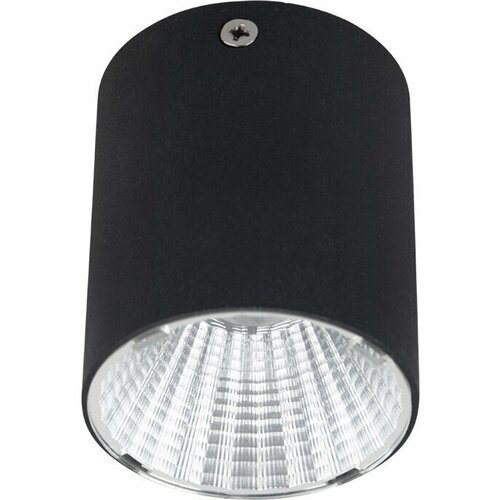 Потолочный светодиодный светильник REXANT для накладного монтажа или подвеса, черный 15Вт