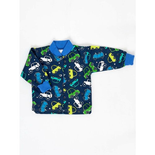Пуловер Дети в цвете, размер 26-80, синий