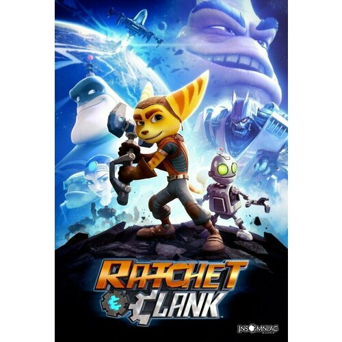 Плакат, постер на холсте Ratchet Clank/Рэтчет и Кланк: Галактические рейнджеры. Размер 21 х 30 см