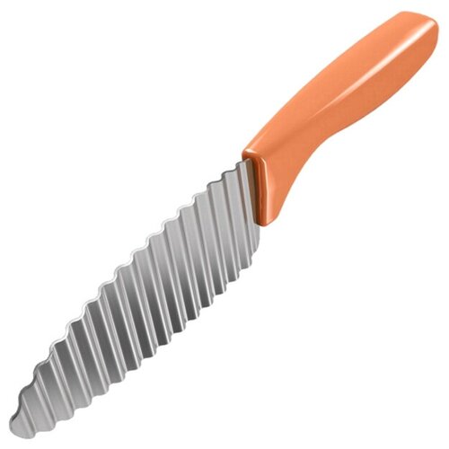 Нож фигурный METALTEX с волнистым лезвием нерж. сталь, пластик