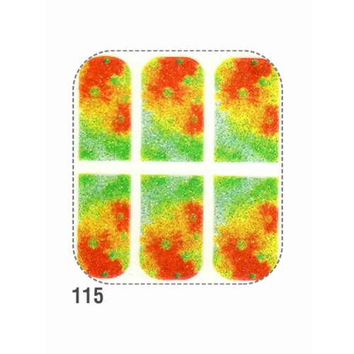 Пленки для ногтей для экспресс-маникюра на клеевой основе Effect Nails, (115), IRISK professional, Д324-01, 4680379144008