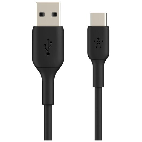 Кабель Belkin USB-C-USB-C, 2м, пластик, черный (CAB003bt2MBK)