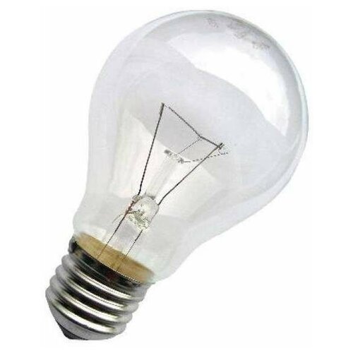 Лампа накаливания Б 60Вт E27 230-230В (верс.) Лисма 303393400\303456600 ( упак.4шт.)