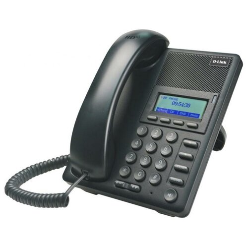 Телефон IP D-Link DPH-120SEF1 черный