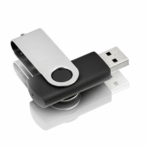 USB флешка, USB flash-накопитель, Флешка Twist, 32 Гб, черная, арт. F01 USB 3.0