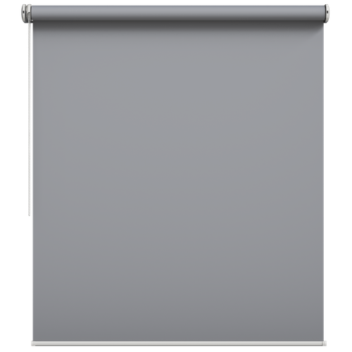 Рулонная штора Helen Decor «Плэйн P1420 Темно-Серый» 90х160 см