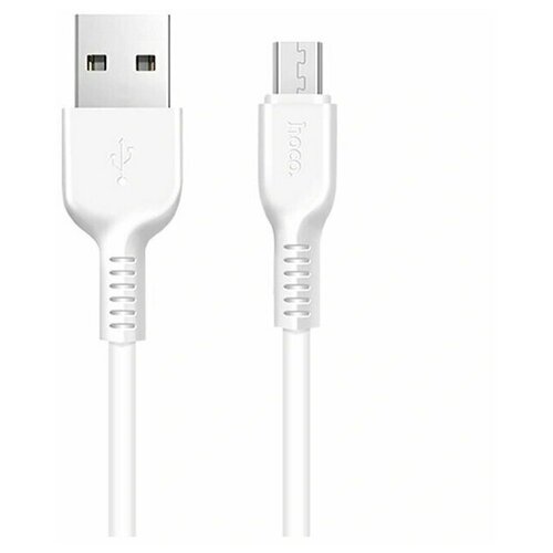 Hoco X20, 2.4А / Кабель Micro-USB, 1м / белый