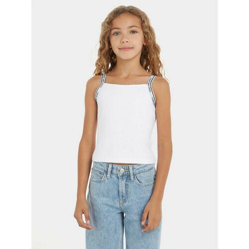Топ Calvin Klein Jeans, размер 14Y [MET], белый