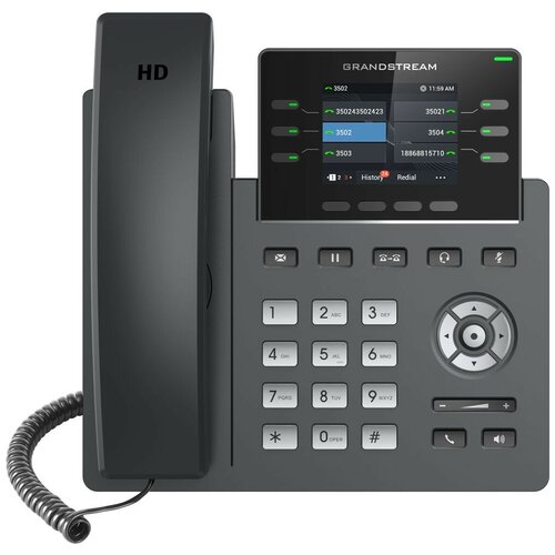 Телефон IP Grandstream GRP-2613 черный