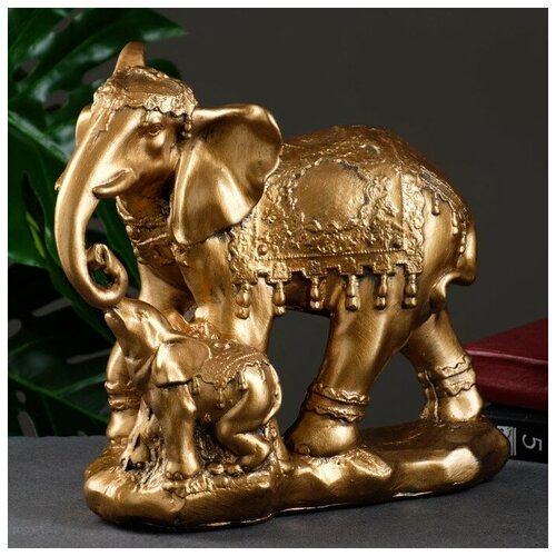 Хорошие сувениры Фигура "Слон со слонёнком" 15х27х27см