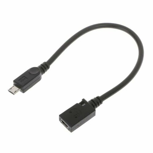 Адаптер Mini USB (разъем)/Micro USB (штекер) для смартфонов, планшетов, ПК, MP3/MP4