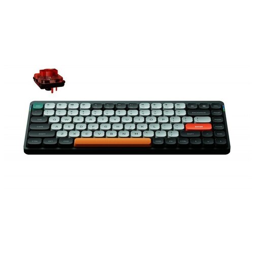 Nuphy Беспроводная механическая ультратонкая клавиатура Nuphy AIR75, 84 клавиши, RGB подсветка, Red Switch
