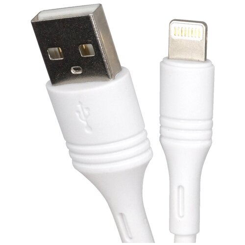 Кабель USB - Lightning Borofone BX43 (белый)