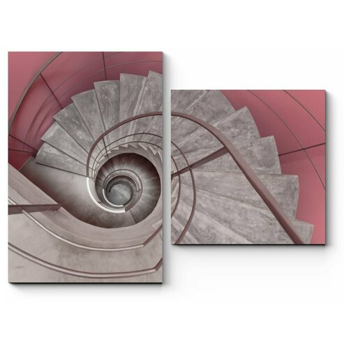 Модульная картина Спиральная лестница 150x113