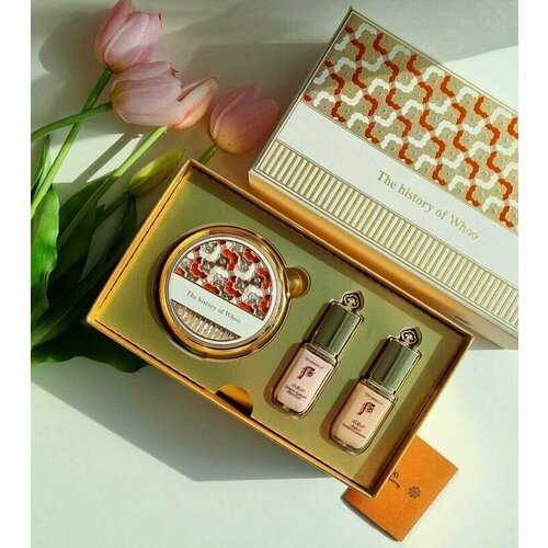 The History of Whoo Radiant Essence Cushion №21 / Кушон увлажняющий с защитой SPF50+