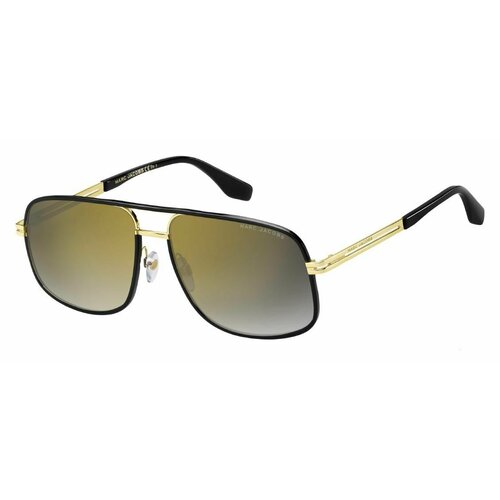 Солнцезащитные очки MARC JACOBS Marc Jacobs MARC 470/S RHL FQ MARC 470/S RHL FQ, черный, золотой