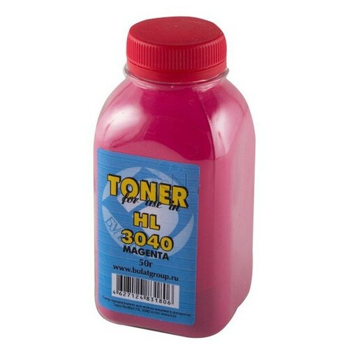 Тонер (Б. 50г) Булат Magenta для Brother HL-3040/3070/4040/4050/4070/4140/4150/4570/DCP-9010/9040/9042/9045/9055/9270/MFC-9120/9320/9440/9450/9460