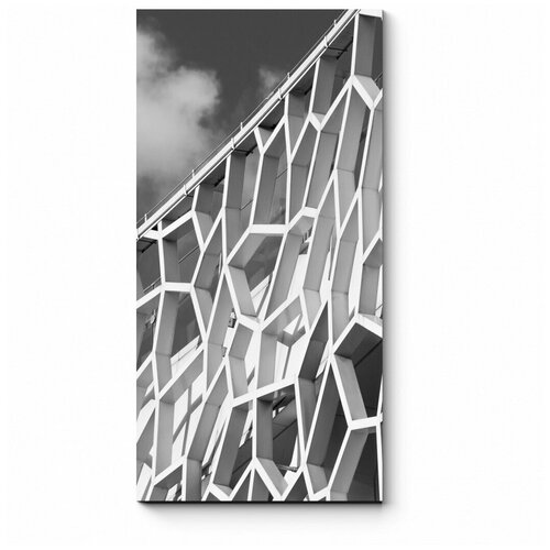 Модульная картина Архитектурная фантазия 90x180