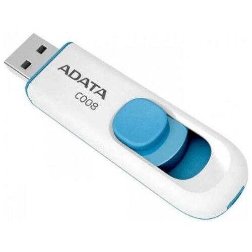 Флеш-накопитель Adata AC008 16GB, белый