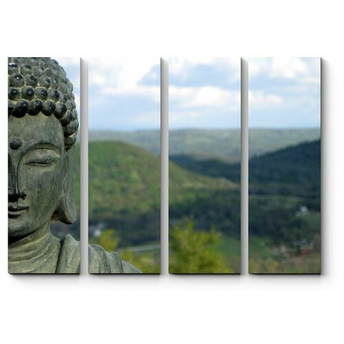 Модульная картина Статуя Будды130x98