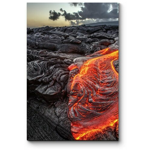 Модульная картина Удивительная лава 40x60