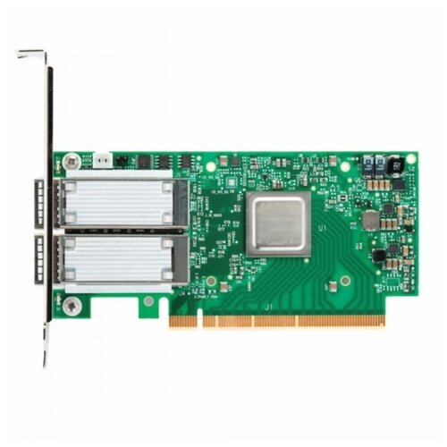 Сетевой адаптер Mellanox MCX556A-EDAT ConnectX-5 Ex VPI Adapter Card EDR IB and 100GbE Dual-Port QSFP28 PCIe4.0 x16 Tall Bracket