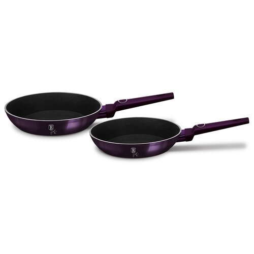 Набор сковородок Berlinger Haus BH-6789 Royal purple Line /фиолетовый/ 22,26 см