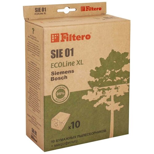 Мешок-пылесборник Filtero SIE 01 (10+фильтр) ECOLine XL