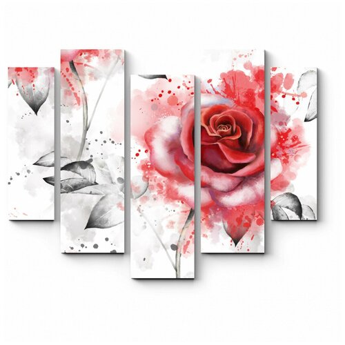 Модульная картина Розы прекрасные 211x171